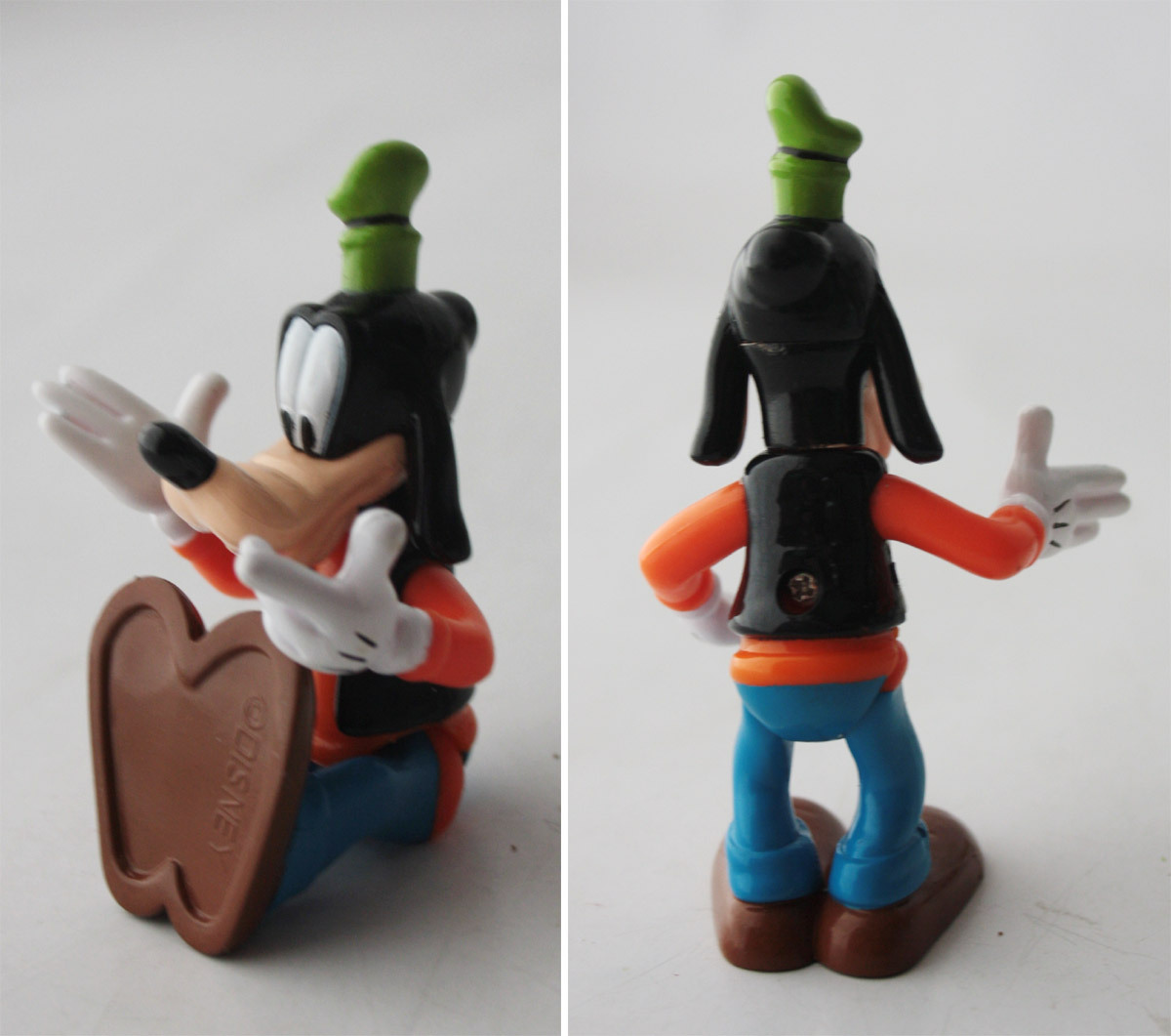 RARE 2008 MICKEY MOUSE CLUBHOUSE GOOFY FIGURE MOVING HANDS FAMOSA NEW ...