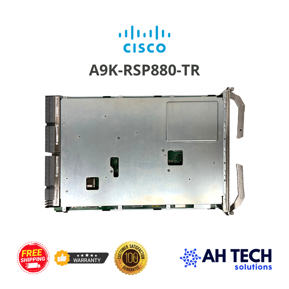 Cisco A9K-RSP880-TR 4x 10G SFP+ 2x GE 16GB Route Switch Processor, Free ...