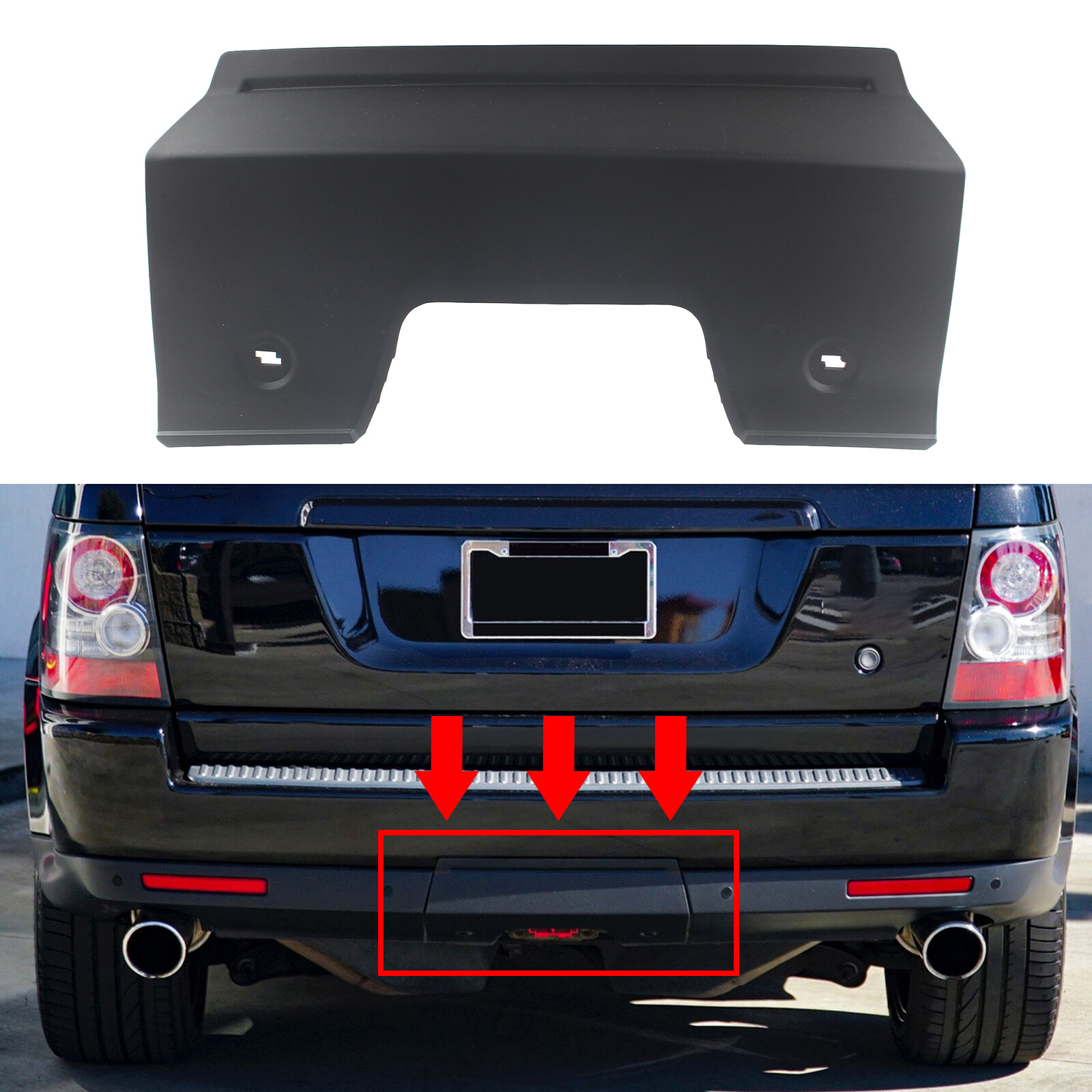 LR015132 RO1129100 New Tow Eye Cover Rear For Range Rover Land Sport ...