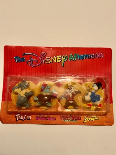 VINTAGE THE DISNEY AFTERNOON DUCK TALES TALE SPIN FIGURE NOS 1980S TOY ...
