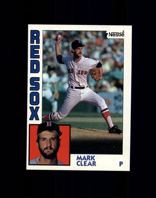 1984 Nestle #577 Mark Clear - Boston Red Sox NM/MT (A02A) | eBay