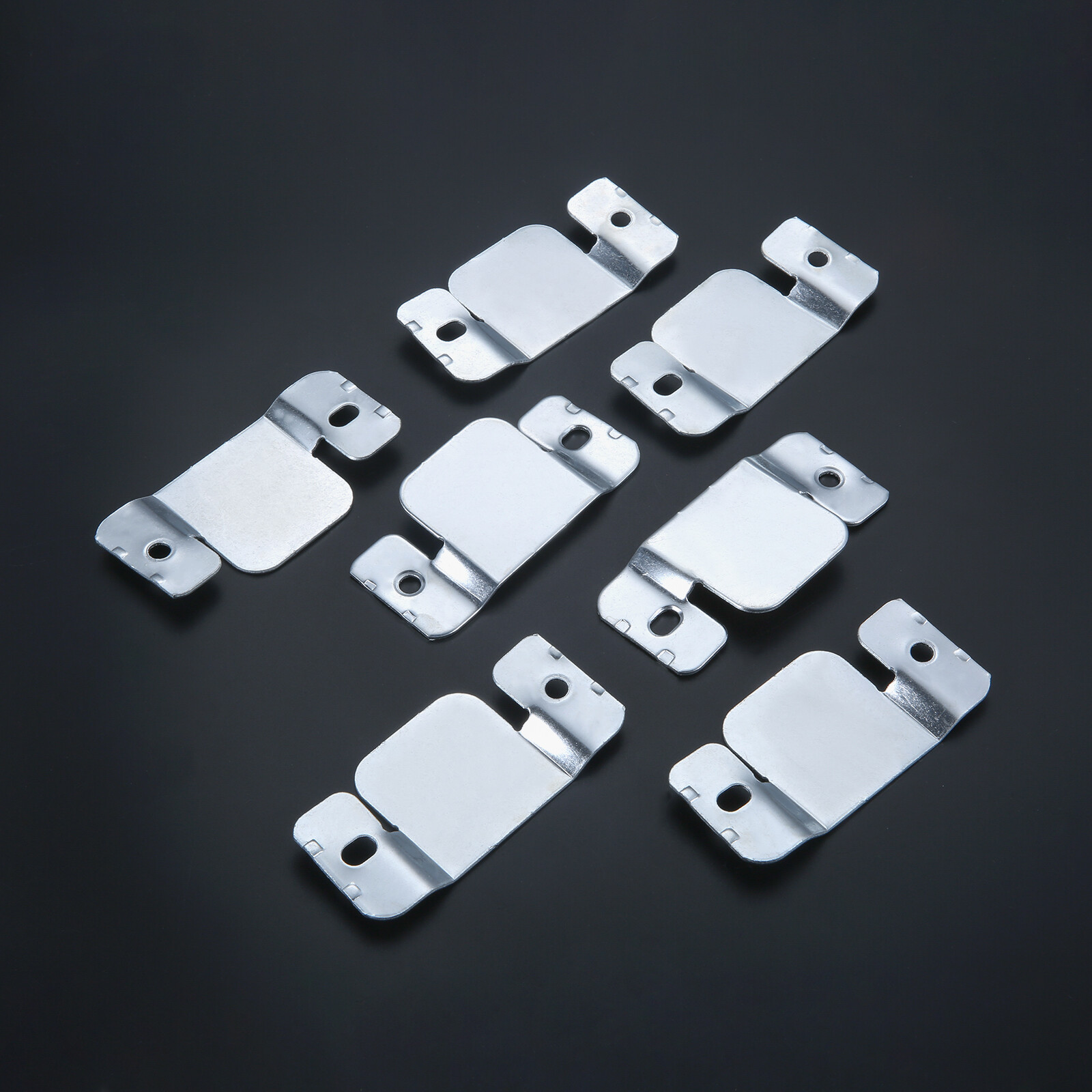 4X Flush Bracket Mount Interlocking Hooks Hidden Wall Hanging Headboard ...