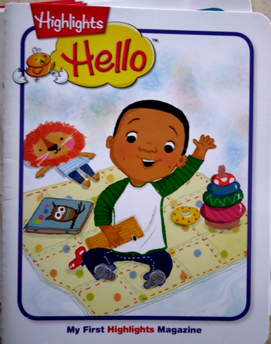 HIGHLIGHTS HELLO Lot of 34 Wipeable Books My 1st Magazine Children Baby ...