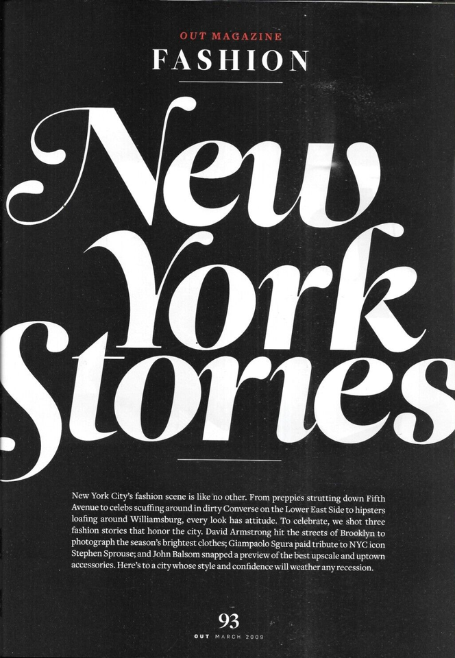 Out Gay Magazine Andy Samberg Annie Lennox Spring Fashion Steven ...