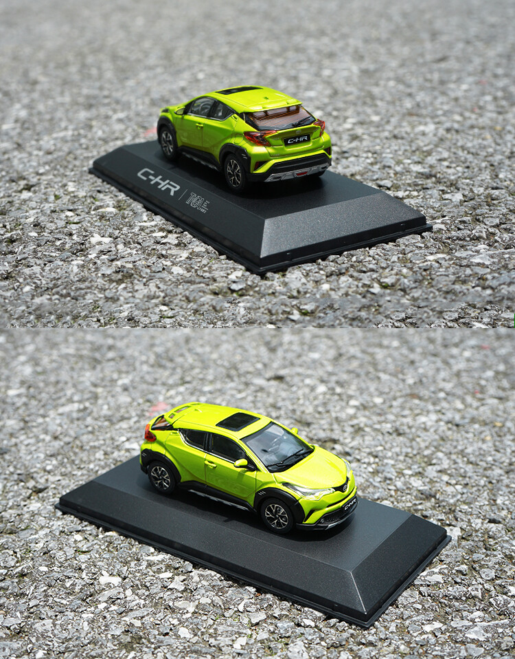 1:43 scale Toyota C-HR CHR SUV Car Model Toys Black:Yellow:Red:White ...