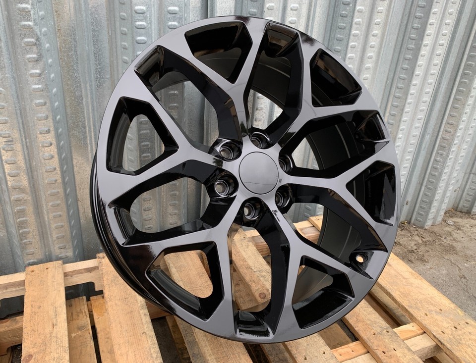 1999-2024 RST Chevy Silverado 1500/Tahoe 20" Gloss Black RST Wheels Set ...