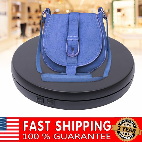 10" Electric Motorized Rotating Display Stand Show Holder Rotating Base ...