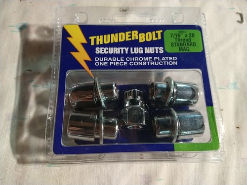 Thunder Bolt Security Lug Nuts 7/16" x 20 Thread Standard Mag 19910 | eBay