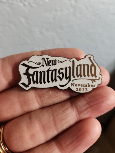 Fantasyland Logo Magic Kingdom Disney November 2012 Limited Release | eBay