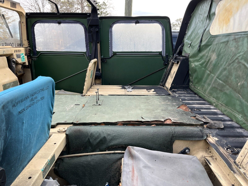 M998 4 MAN WITH CAMO SOFT TOP HUMVEE HMMWV WITH 67,220 MILES FOR SALE ...