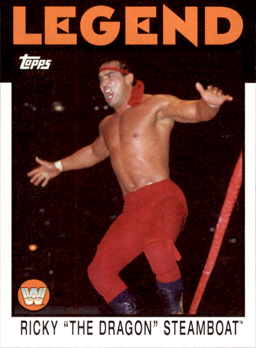 RICKY STEAMBOAT 2016 Topps Heritage WWE Base #96 Pro Wrestling Trading ...