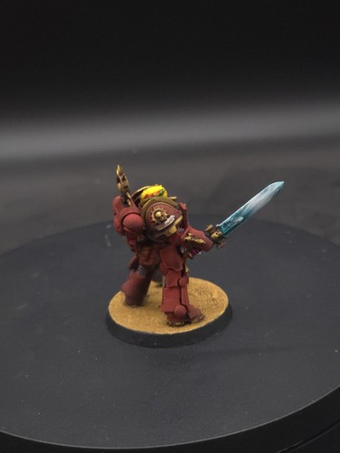 Warhammer 40k Blood Angels Blade Guard Captain Space Marine Painted | eBay