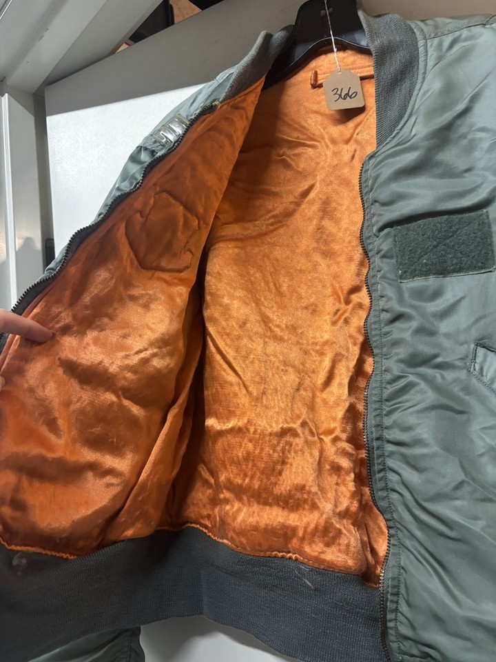 VINTAGE L2B FLYING JACKET GREAT HARDWARE/PATCHES BEAUTIFUL CONDITION ...