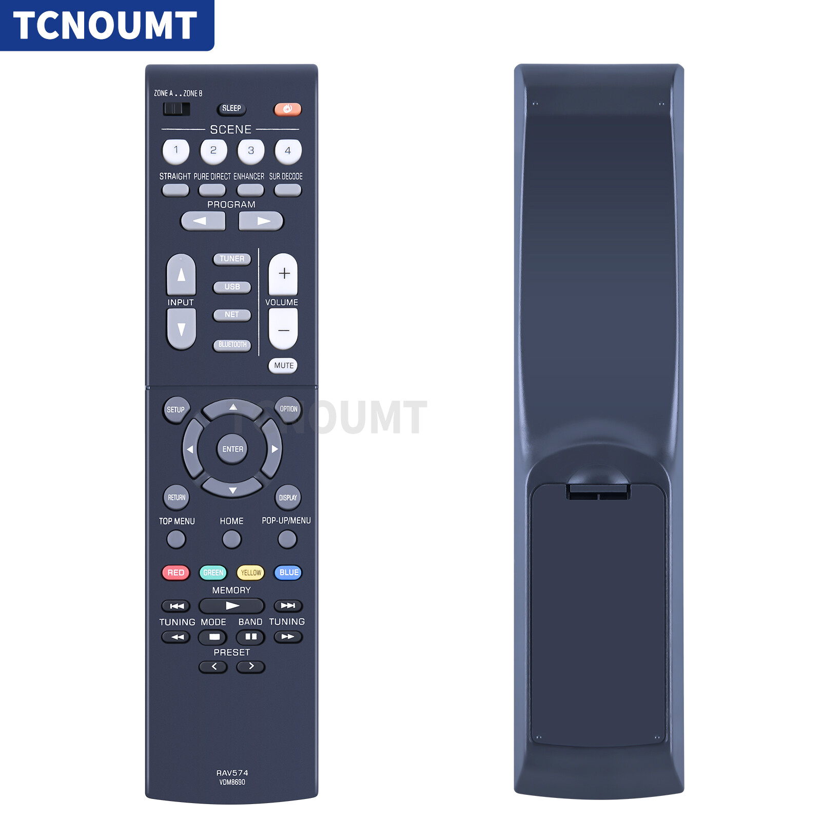 RAV574 VDM8690 Remote Control For Yamaha Audio Receiver RX-V4A RXV4A | eBay