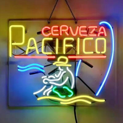 Cerveza Pacifico Neon Beer Sign For Home Bar Pub Store Club Pub Home ...