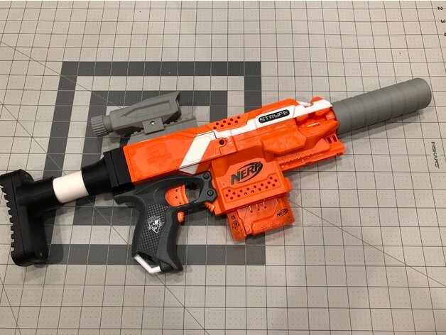 Nerf Stryfe With Barrel
