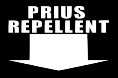 Prius Repellent Decal Prius Repellent