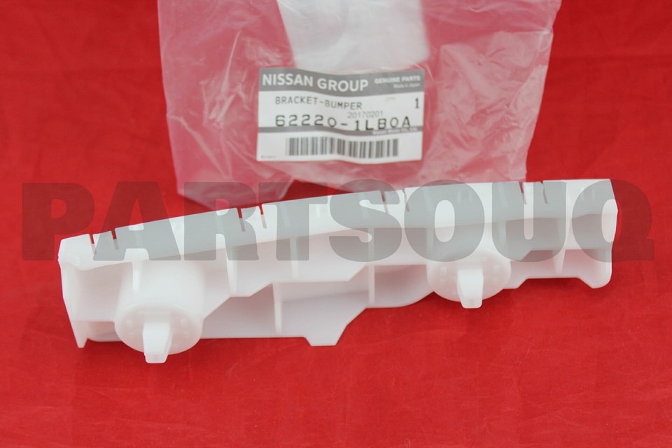 622201LB0A Genuine Nissan BRACKET-FRONT BUMPER SIDE,RH 62220-1LB0A | eBay