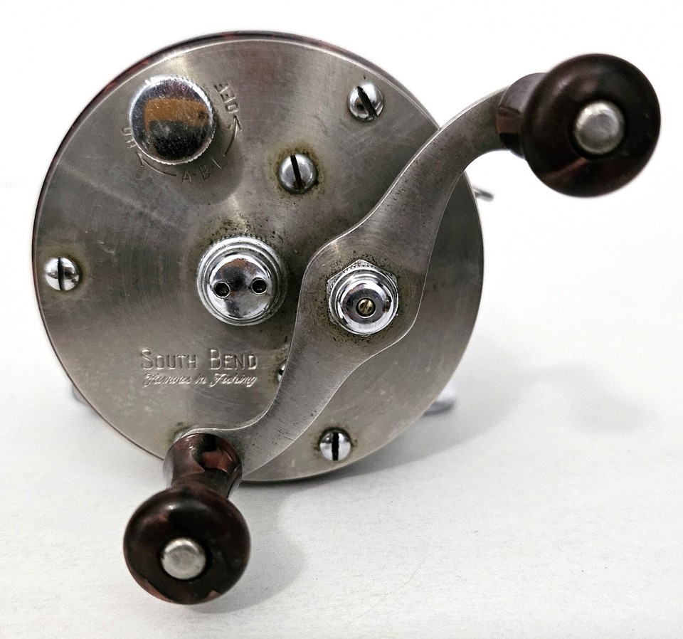 SOUTH BEND No 1250 Model E Anti Backlash Bait Caster Fishing Reel ...
