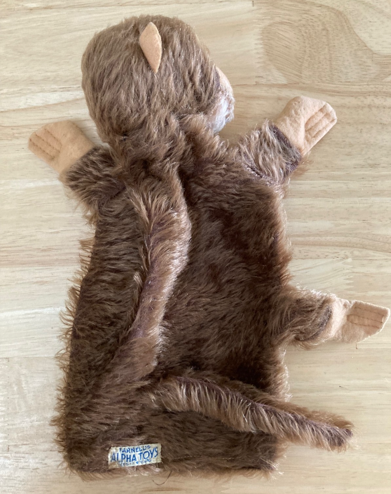 Vintage Alpha Farnell Monkey Glove Hand Puppet Toy England c 1930's ...