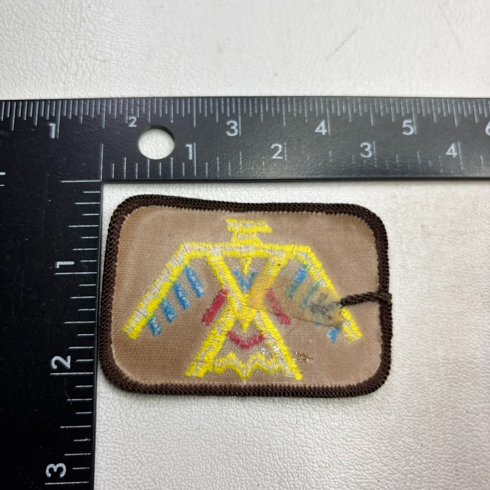 Vintage Native American Indian Theme Thunderbird Patch (Yellow) 50T1 | eBay