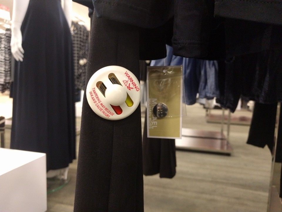 500 pcs High Performance EAS AM Security Anti Theft INK Tag with ...