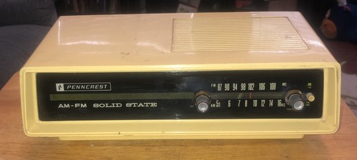 MCM PENNCREST AM-FM Solid State Radio - Very Rare | eBay