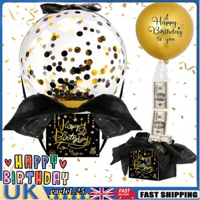 Upgraded Birthday Money Box for Cash Gift Pull, Funny Pull Money ...