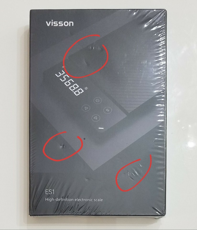 Visson Food ScaleDigital Kitchen Scale Weight Grams and oz for Cooking ...