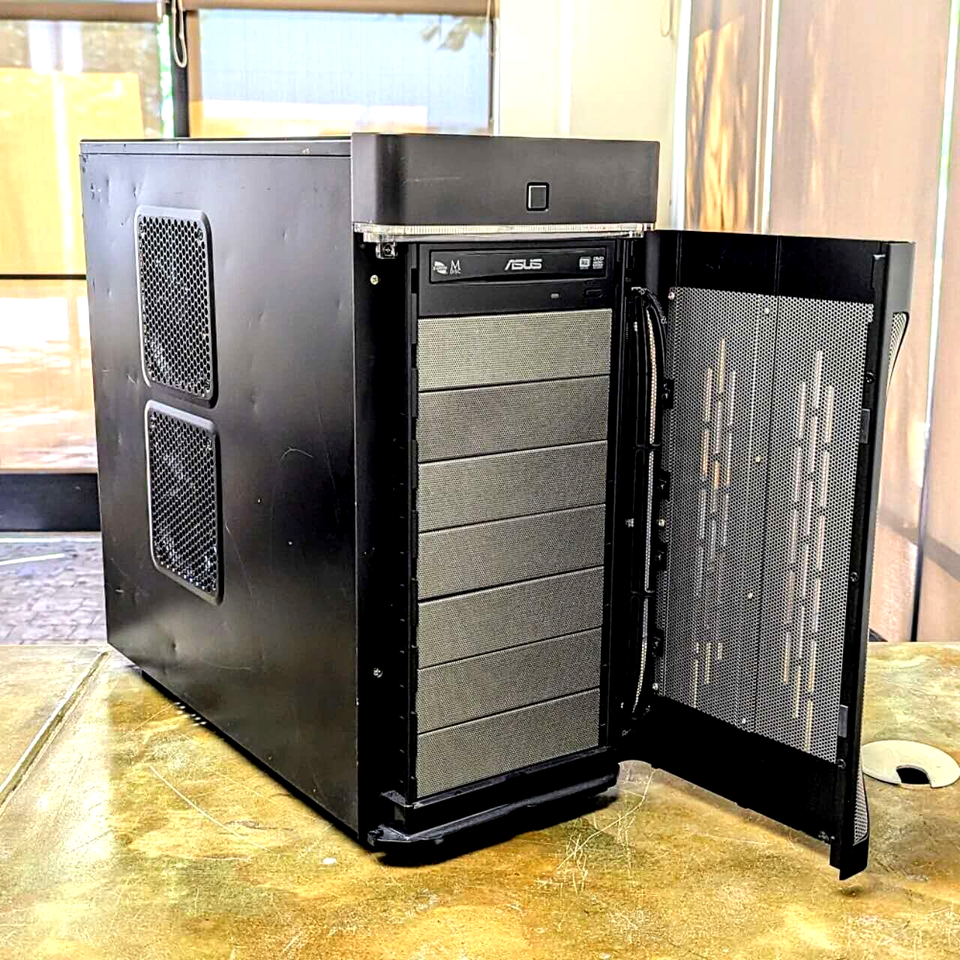 Falcon Northwest Talon ATX Tower Gaming/Server PC Case 8x 5.25" bays w ...