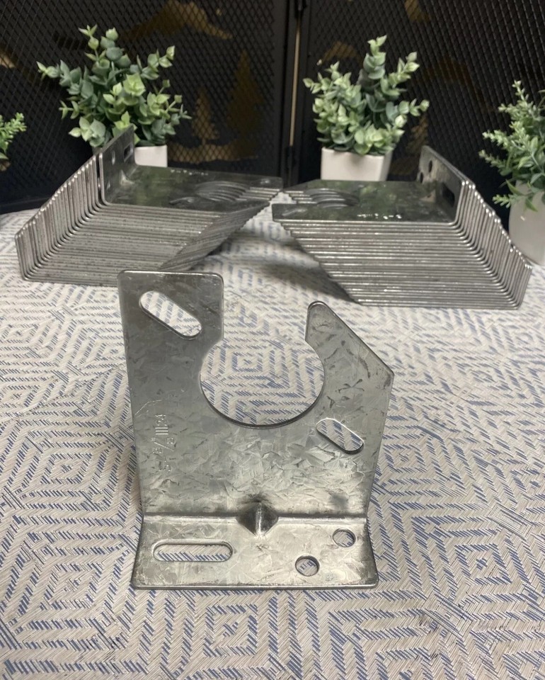 NEW 55 QTY! Garage Overhead Torsion Spring Notched Anchor Bracket 3-3/8 ...