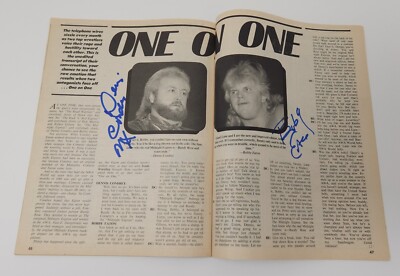 MIDNIGHT EXPRESS Signed BOBBY EATON AND DENNIS CONDREY '87 Inside ...