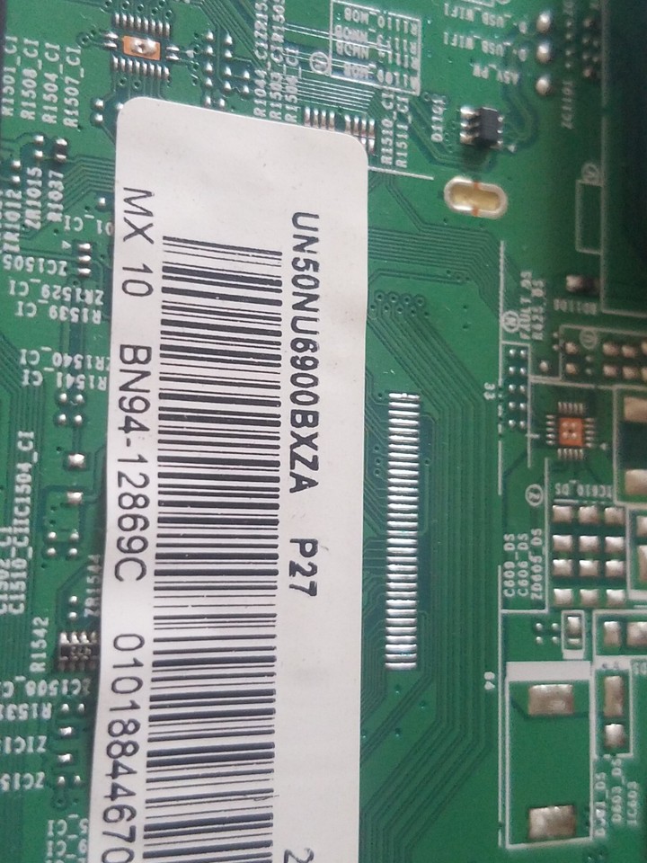 Samsung UN50NU6900 MAIN BOARD W/2 Cables | eBay