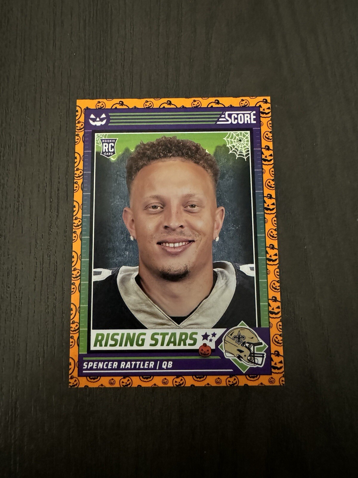 2024 Panini Score-A-Treat Rising Stars Orange Pumpkins #45 SPENCER ...