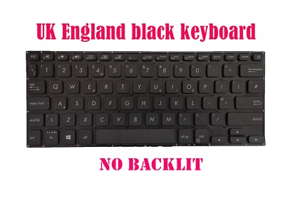 UK keyboard for Asus S430U/S430UA/S430UF/S430UN/S430F/S430FA/S430FN ...