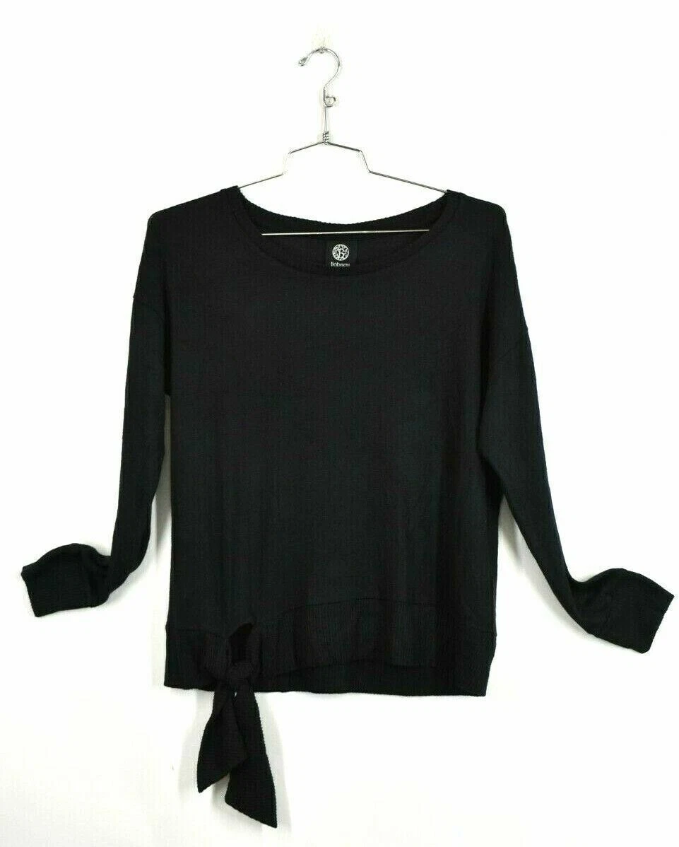 B Collection By Bobeau Long Sleeve Black Hotsell | www ...