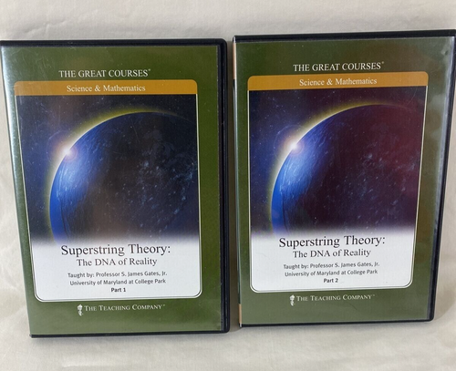 The Great Courses Superstring Theory The DNA of Reality Parts 1 & 2 DVD ...