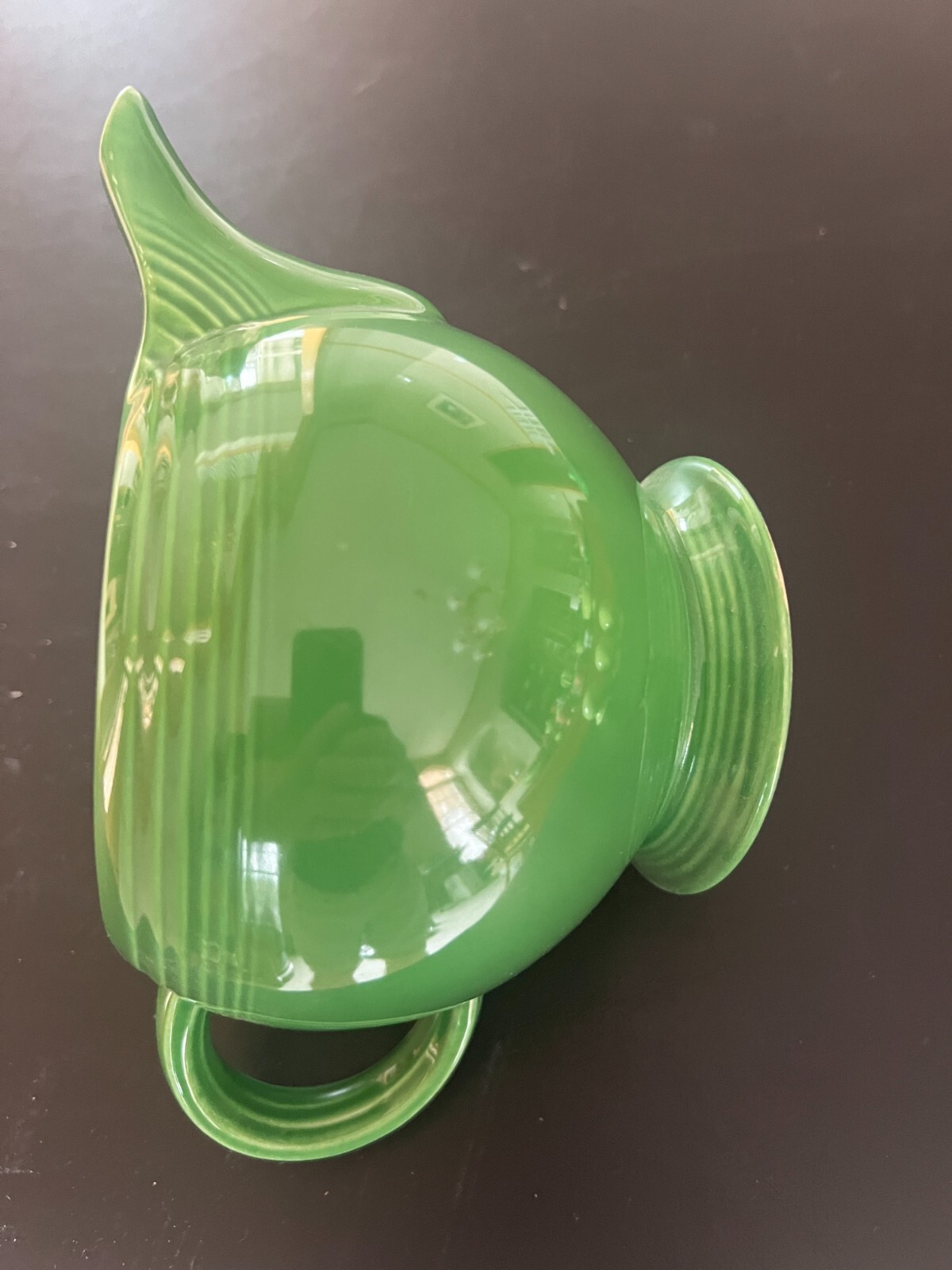 HLC Vintage Fiesta Medium Green Teapot. Cracked lid. | eBay