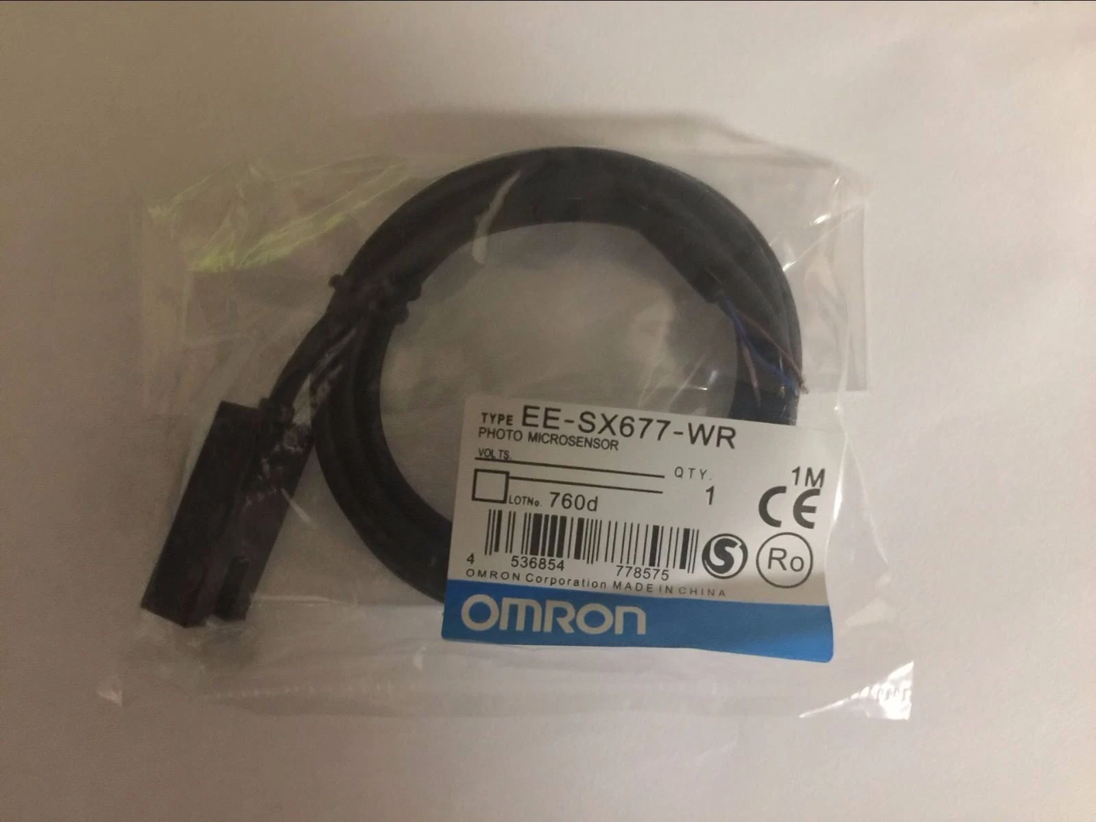 New One Omron EE-SX677-WR Photoelectric Switch Senser EESX677WR Free ...