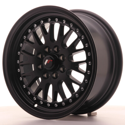 Japan Racing JR10 Alloy Wheel 15x7 - 4x108 / 4x100 - ET30 - Matt Black ...