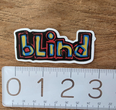 BLIND Skateboard Sticker Blind Skateboard Decal Blind Sticker Blind ...