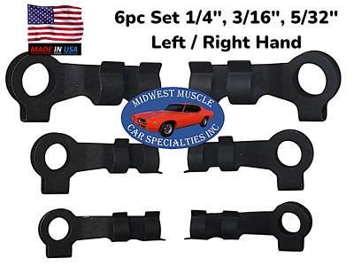 Carburetor Throttle Rod Transmission Linkage Clips 6pc Set Fits ...