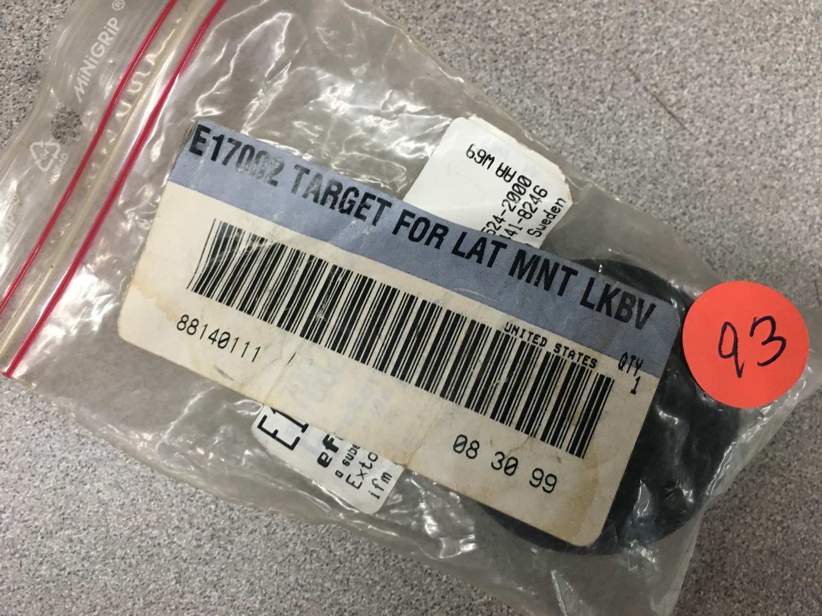 NEW IFM EFECTOR E17002 TARGET PUCKS FOR VALVE ACTUATORS PUCK/IND/33 ...