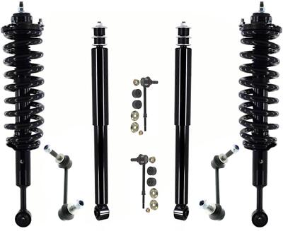 Front Struts Rear Shocks & Links For Toyota 4Runner Rear Wheel Drive ...