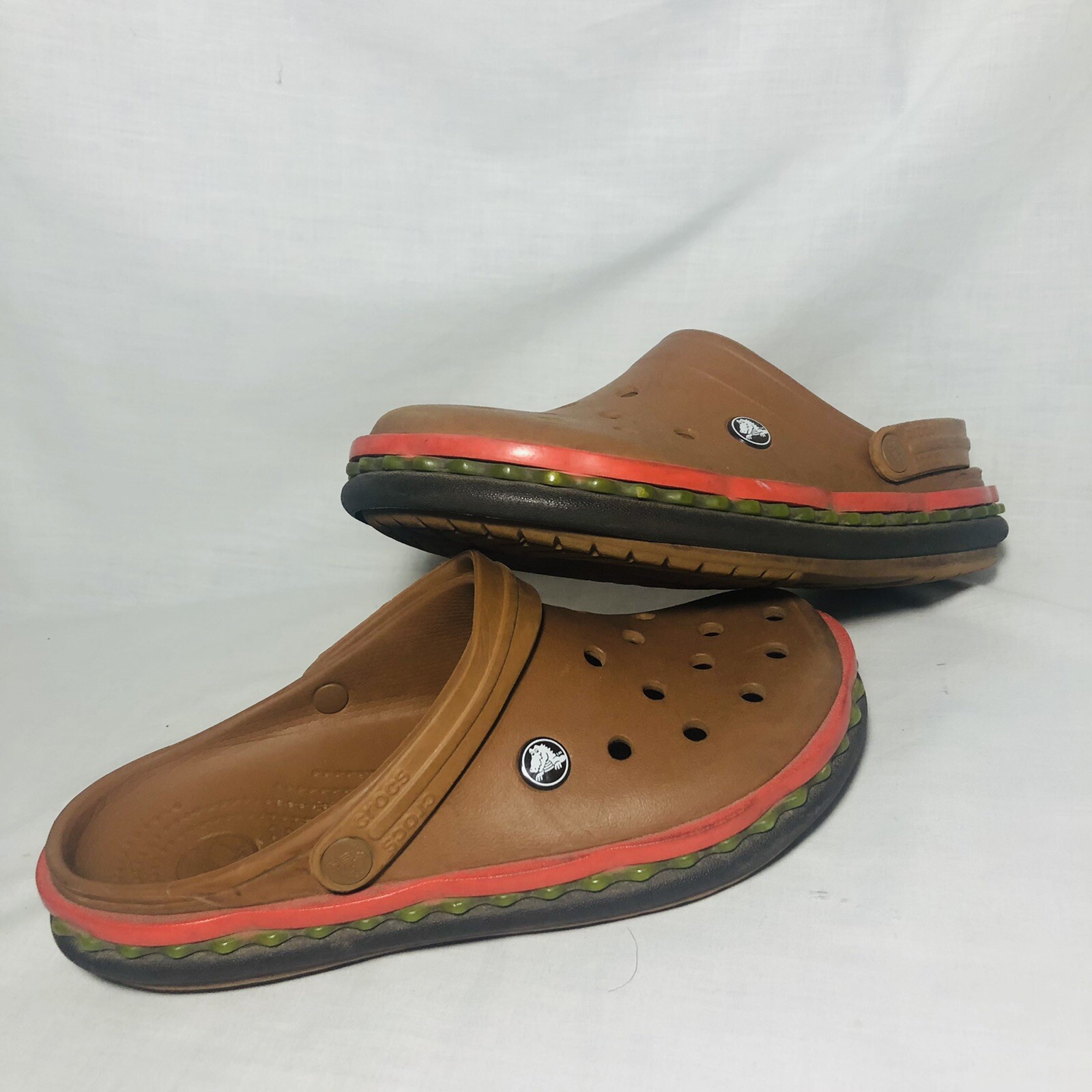 Crocs Hamburger Clog Rare Post Malone Sold out foodie… - Gem