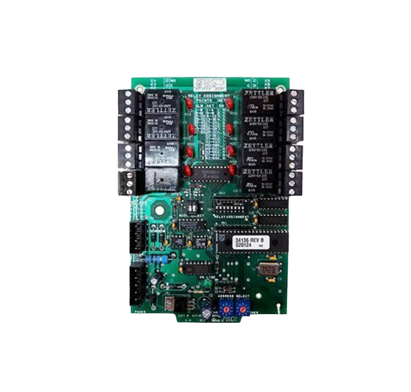 Notifier Annunciator Control Module 8 Relays Fire Alarm - NACM8R for ...