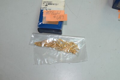 Amp Tyco 1-66569-0 Gold Plated Socket Contact Lot of 85 New Open Box | eBay