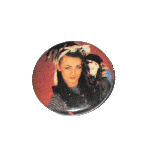 Rare 1980S pin button Boy George badge (B32) | eBay