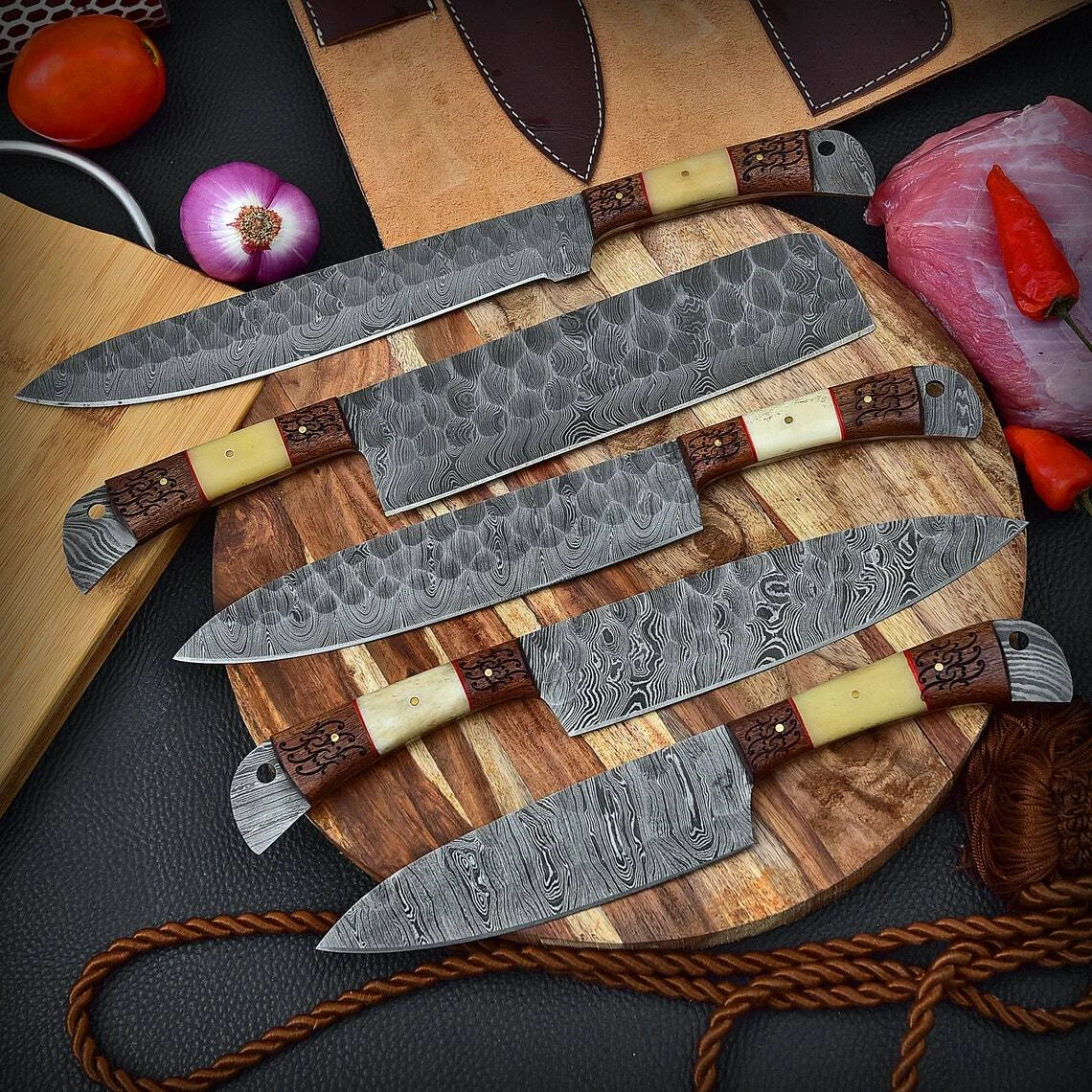 Custom Kitchen Knife Set