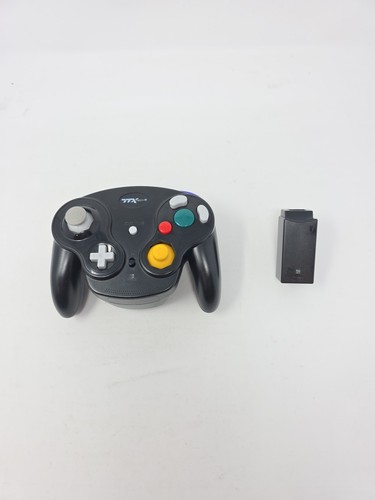 Gamecube Wireless Controller Wavebird Black TTX Tech | eBay